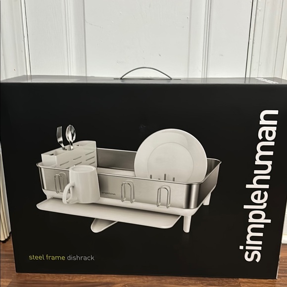 simplehuman | Kitchen | Simplehuman Steel Frame Dishrack Counter Dish ...